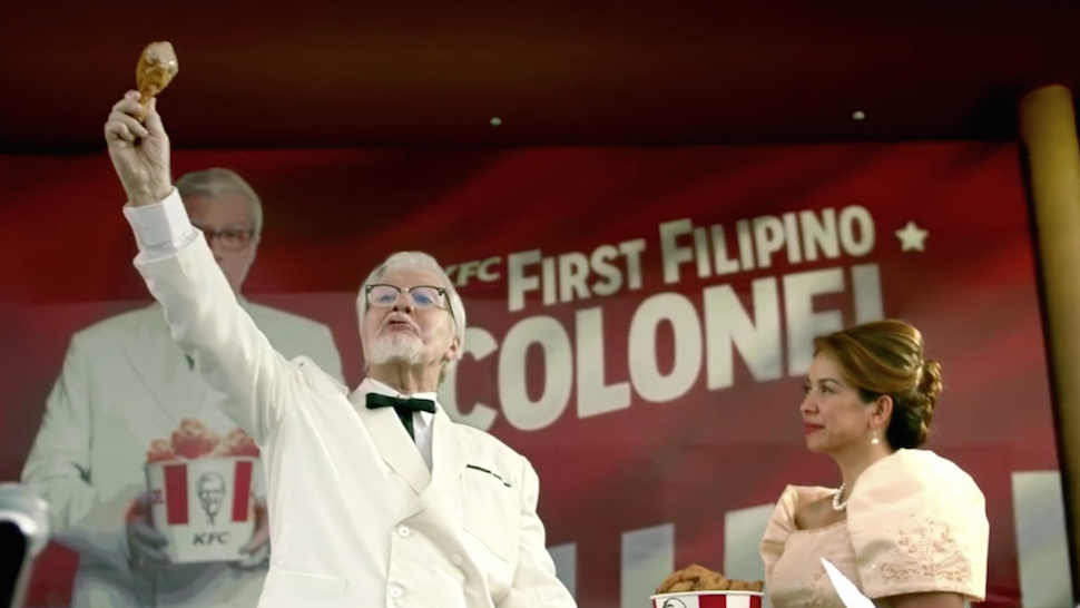 How Did KFC Come up With Their Viral Colonel Sanders Ad?