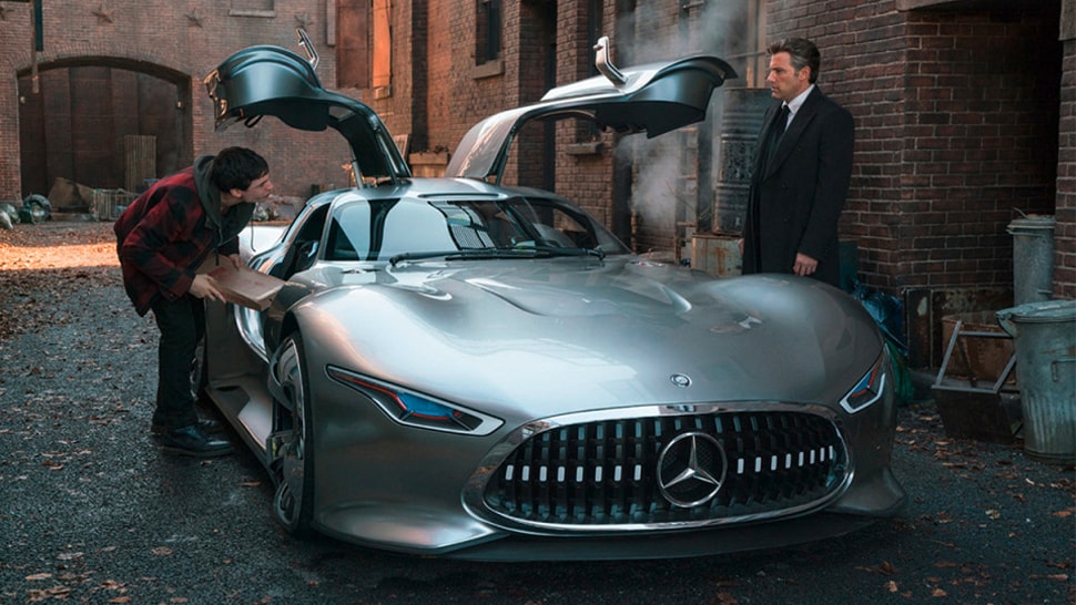 Bruce Wayne Drives A Mercedes In 'Justice League'
