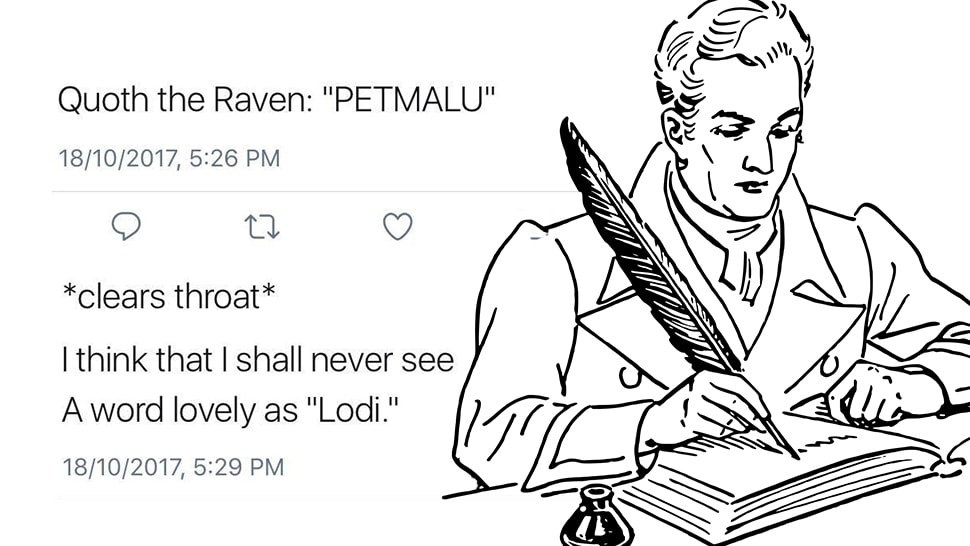 What It'd Be Like if Poets Talked Like You (They're Petmalu)