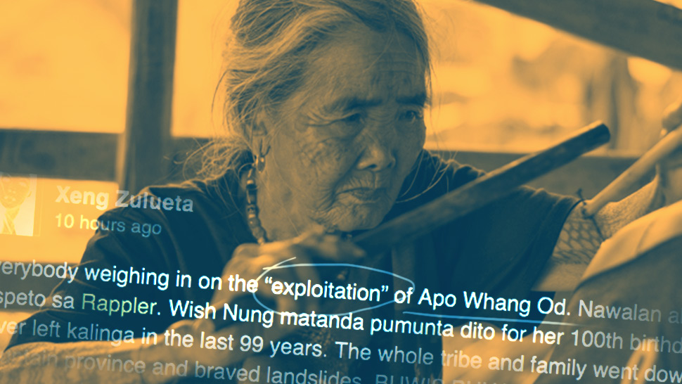 Debating Whang-Od at Manila FAME